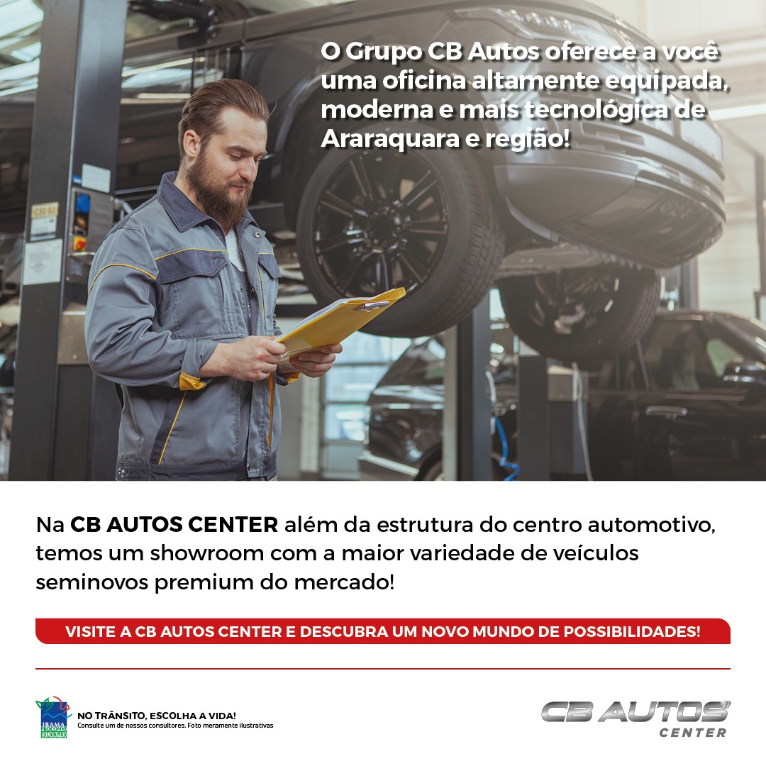 CB Autos Center – Centro Automotivo + Seminovos Premium – Institucional